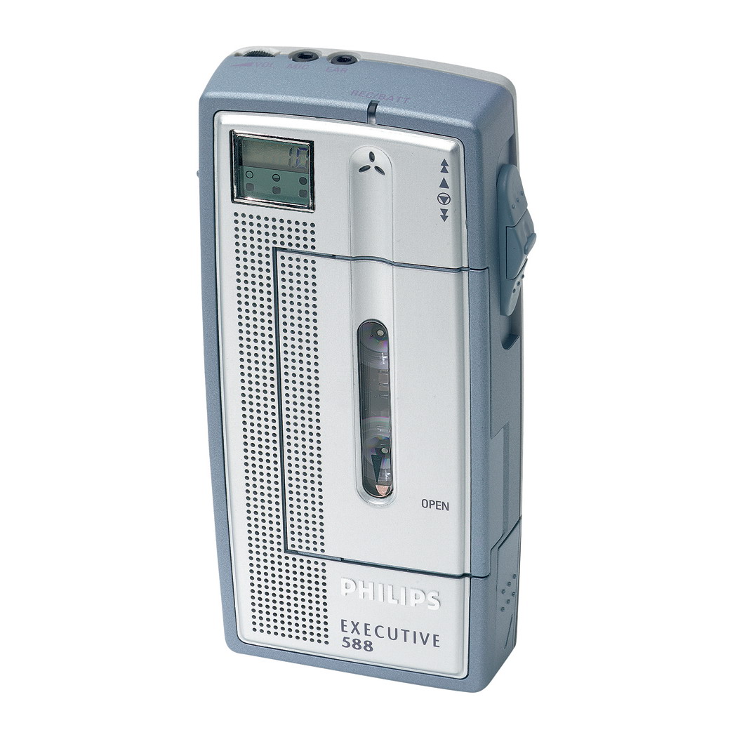 Philips 588 mini cassette recorder