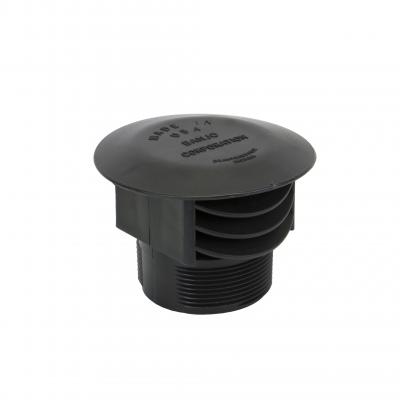 Anti Vortex Cap: Vent No Screen 3 Inch