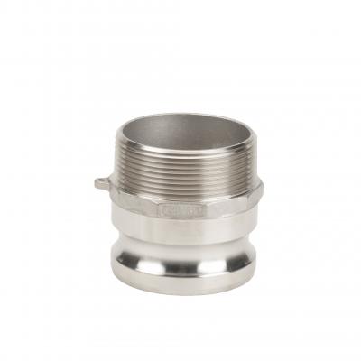 Cam Lever Couplings: Male Adapter 3 x 3 Inch Male Thread