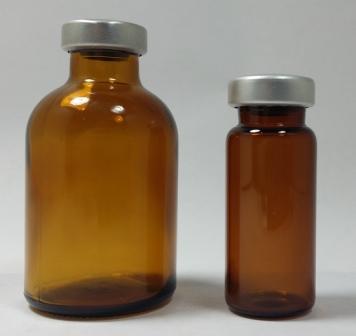Sterile Capped Amber Vials | Amber vials for mixing HCG | HCG Syringes ...