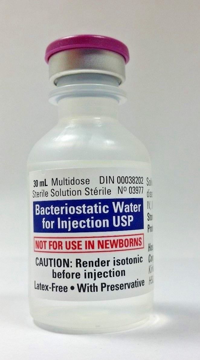 Bacteriostatic Water IN STOCK FASTEST SHIPPING Bac Water for HCG HGH ...