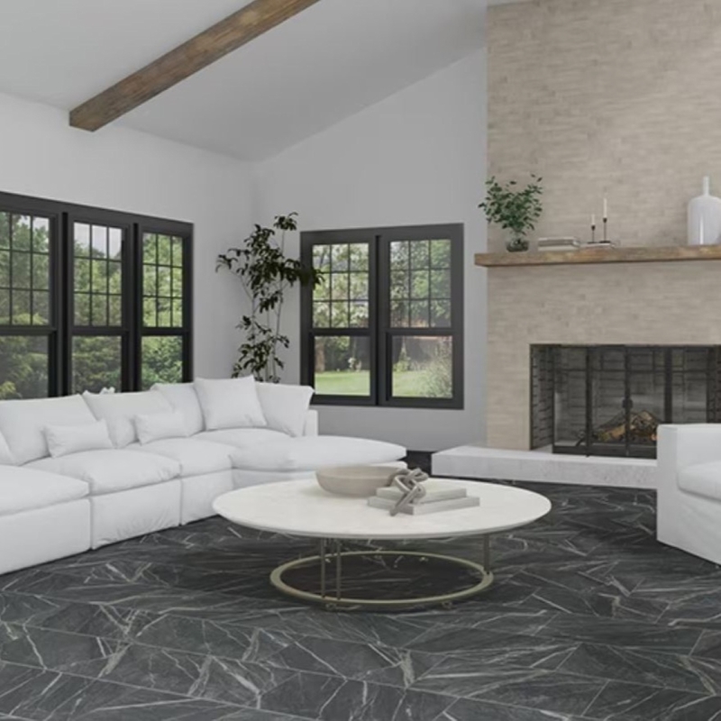 American Olean Foyer Steely Polished 12 x24