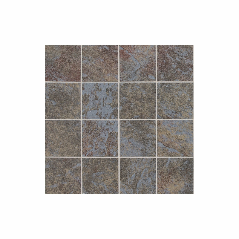 Daltile Continental Slate 3" x 3" Tuscan Blue Mosaic