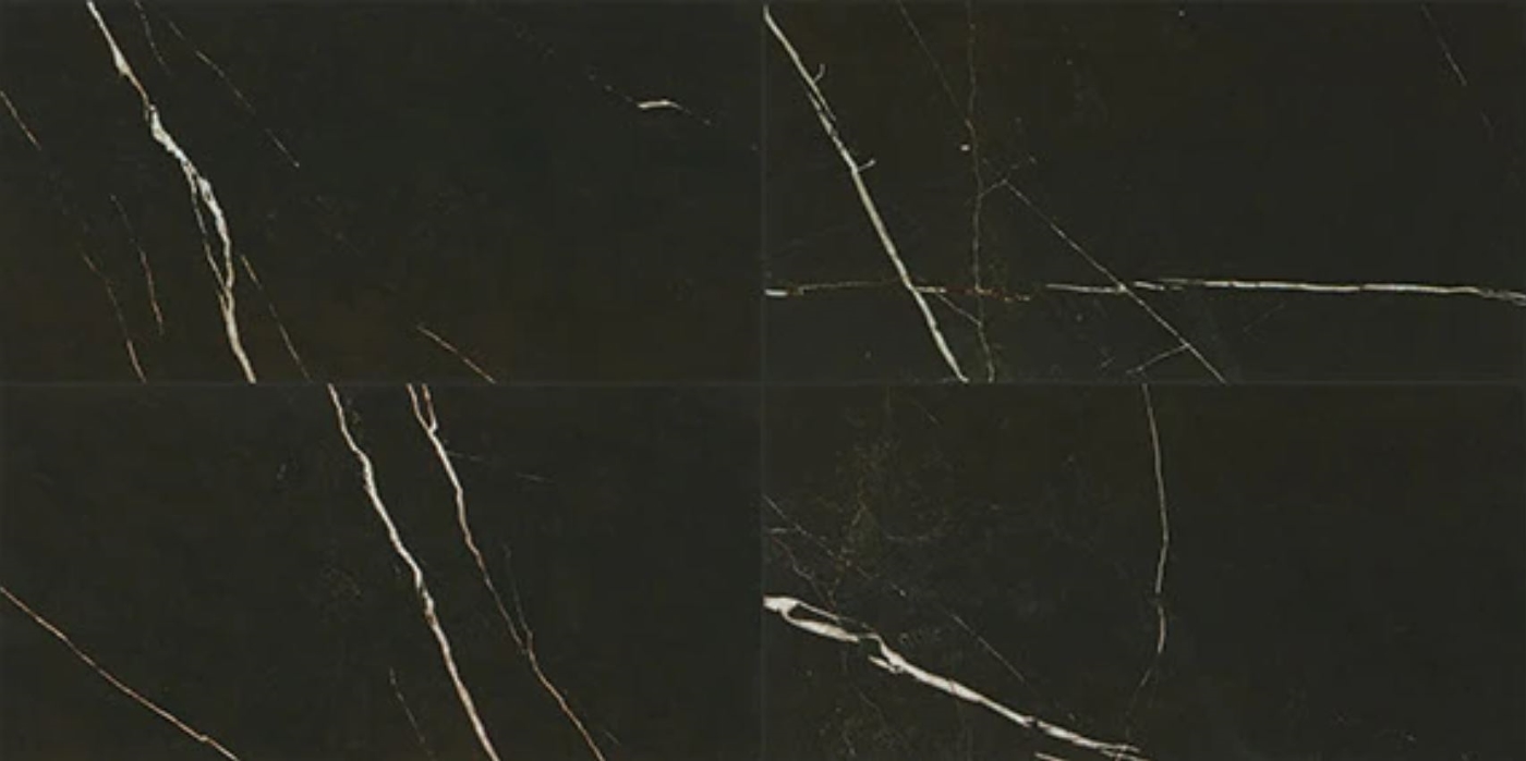 Daltile Marble Attache Nero 12 x 48
