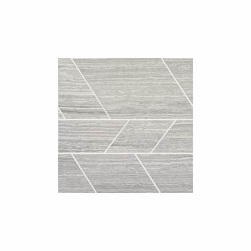 Daltile Stone Mosaic Chenille White Modern