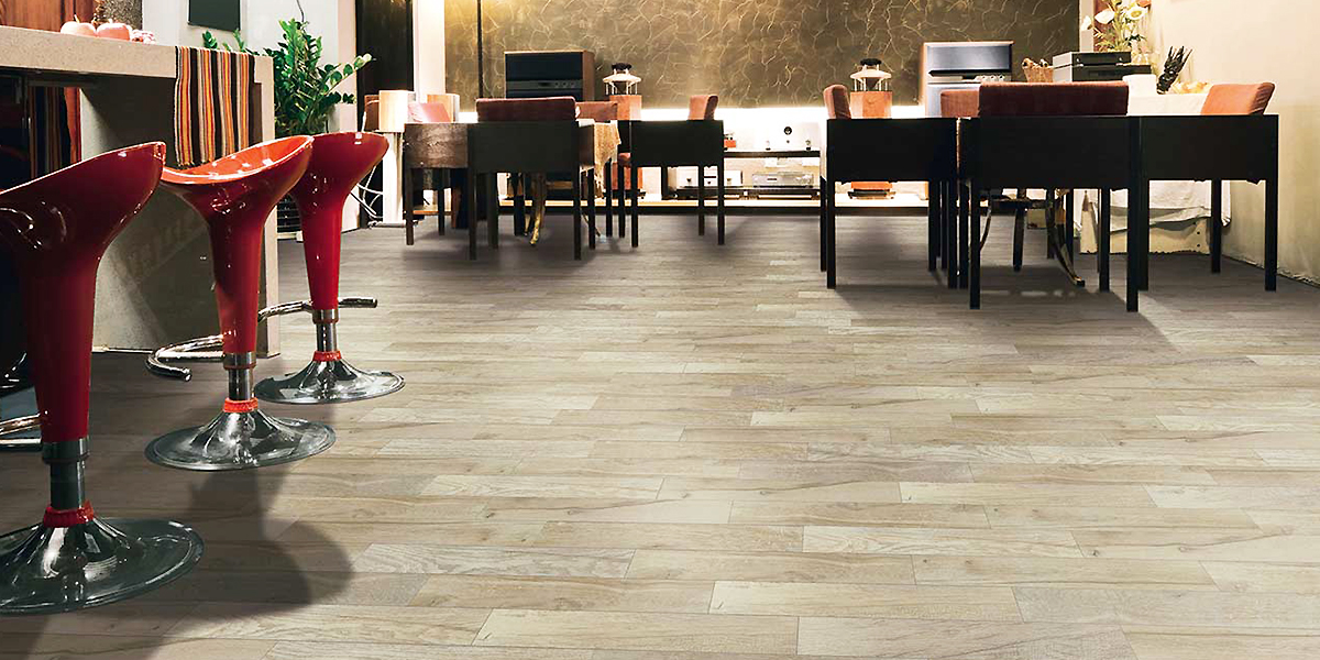 Rustic Wood Look Tile Flooring