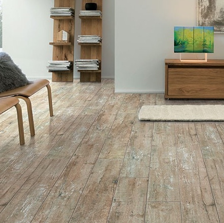Rustic Wood Look Tile Flooring
