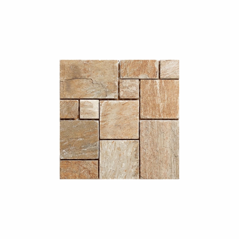 Kertiles Slate Modular Red 12" x 12" Porcelain Tile