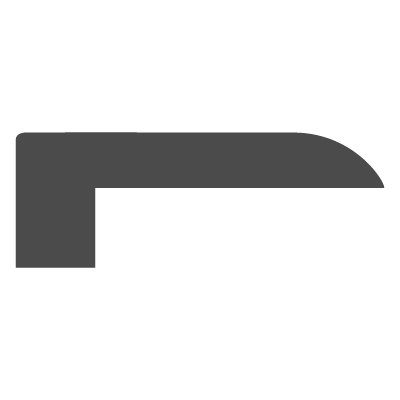 Mannington Laminate End Cap Molding