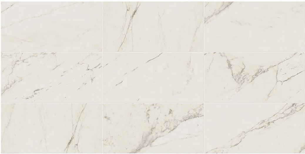 Marazzi Classentino Marble Palazzo White Wall Rake