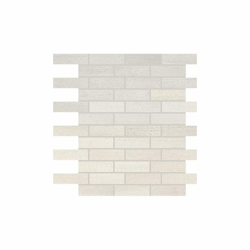 Marazzi Persuade White Brick Mosaic
