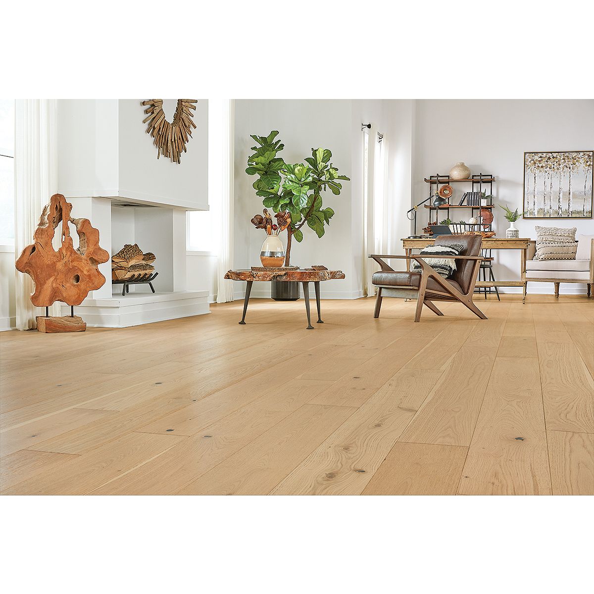 Mohawk Wyndham Farms Natural Linen Oak