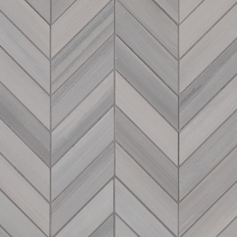 MSI Surfaces Watercolor Grigio Chevron Mosaic