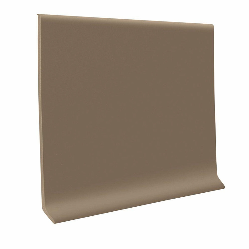 Roppe Pinnacle Fawn Rubber Wall Base 4 inch x 120 feet