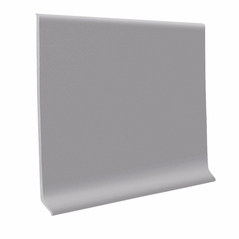 Roppe Wallbase Pinnacle Rubber Slate 4 inch x 120 feet