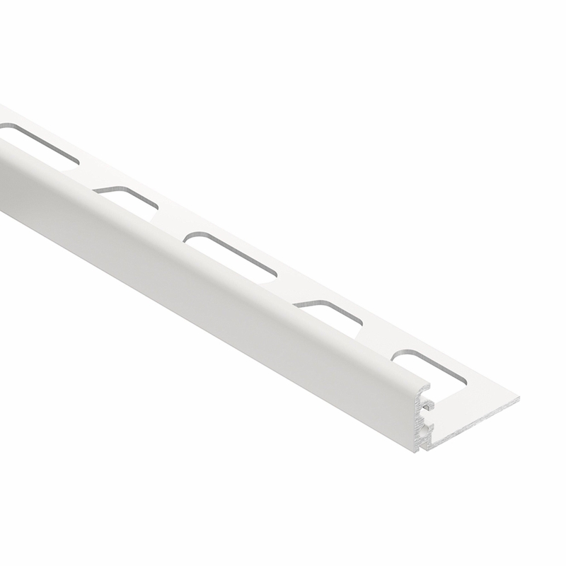 Jolly Profile Matte White by Schluter|Experience Seamless Edging