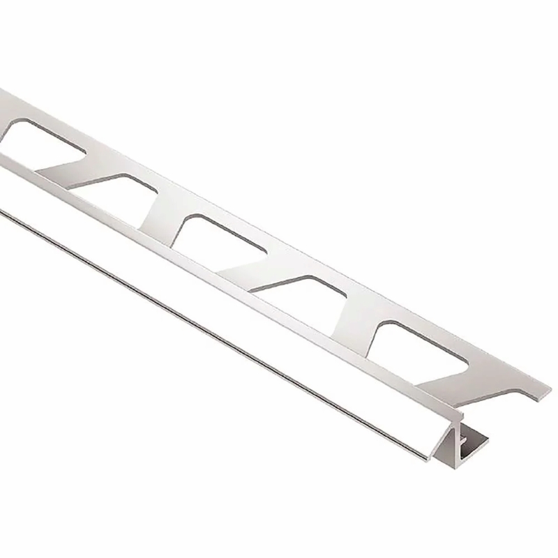 Schluter Reno TK 3/8 inch Aluminum Bright Chrome