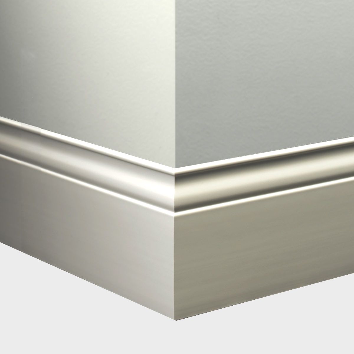 Tarkett Millwork Inflection Wall Base 5 1/4" X 8' Mist