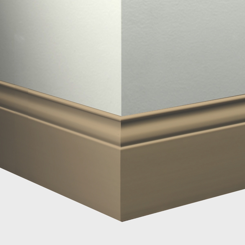 Tarkett Millwork Inflection Wall Base 5 1/4" X 8' Sandalwood