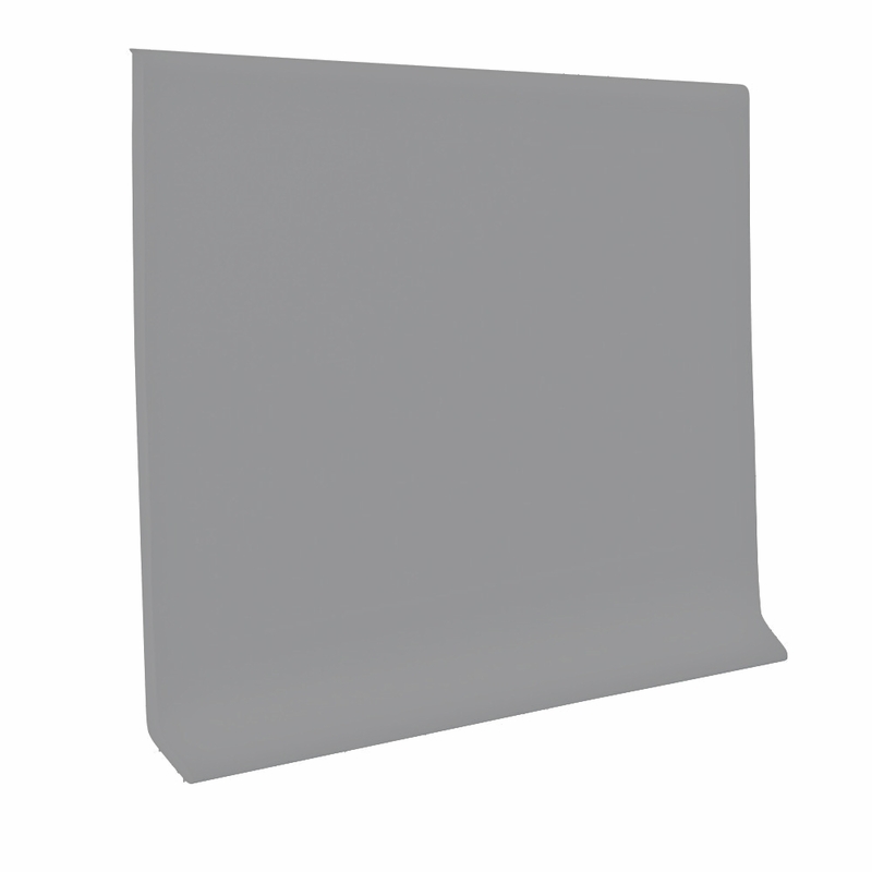 Tarkett Rubber Wall Base Colonial Grey 1/8 x 120