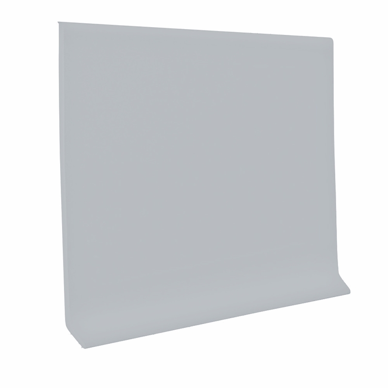 Experience Tarkett 1/8 inch Rubber Wall Base: Platinum Duracove
