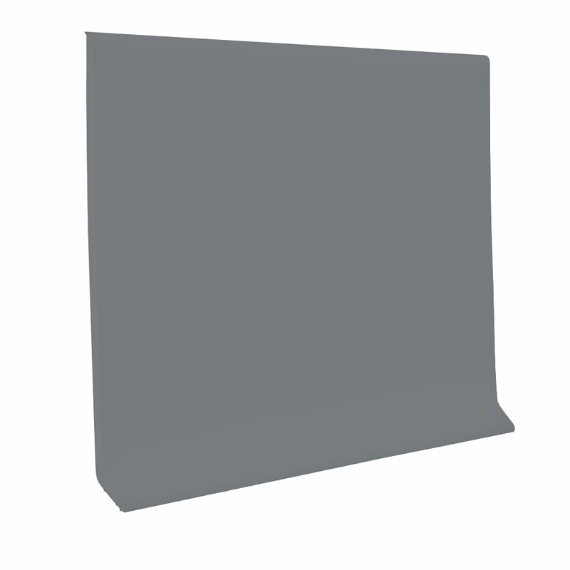Tarkett Vinyl Wall Base Medium Grey .080