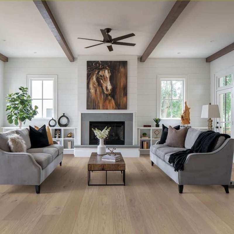 Valinge Oak Nature Misty White