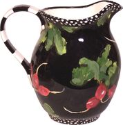 Droll Designs Black Radish Big Pitcher