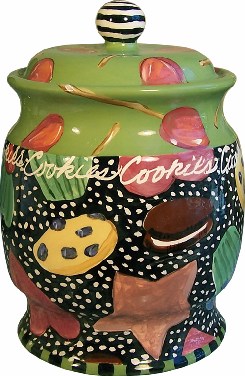 Droll Designs ceramic Cookie Jars