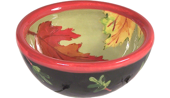 Droll Designs Fall Leaves Cereal Bowl