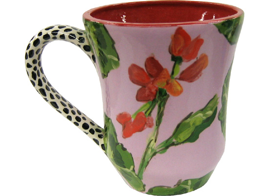 Droll Designs Geranium Mug