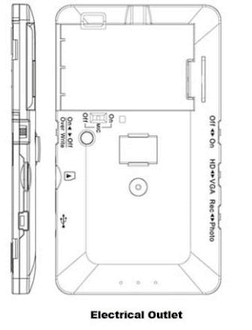 Electrical Outlet Motion Activated Hidden Camera / Spy Camera w/ built ...
