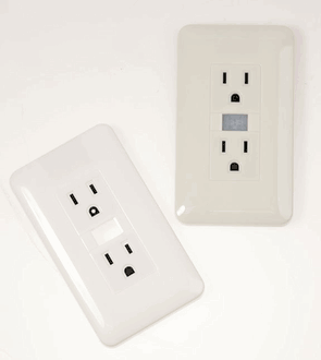 Electrical Outlet Motion Activated Hidden Camera / Spy Camera w/ built ...