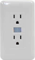 Electrical Outlet Motion Activated Hidden Camera / Spy Camera w/ built ...