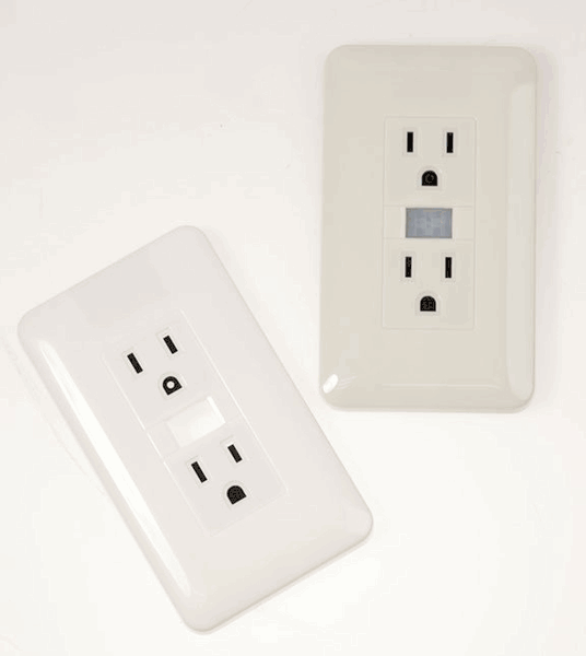 Electrical Outlet Motion Activated Hidden Camera / Spy Camera w/ built ...