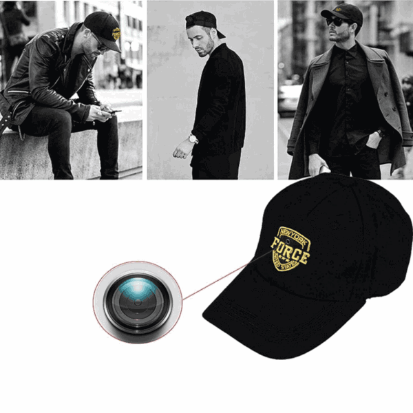 Hat Camera Hidden Spy Cam HD 720P Video Recorder Audio Built in DVR