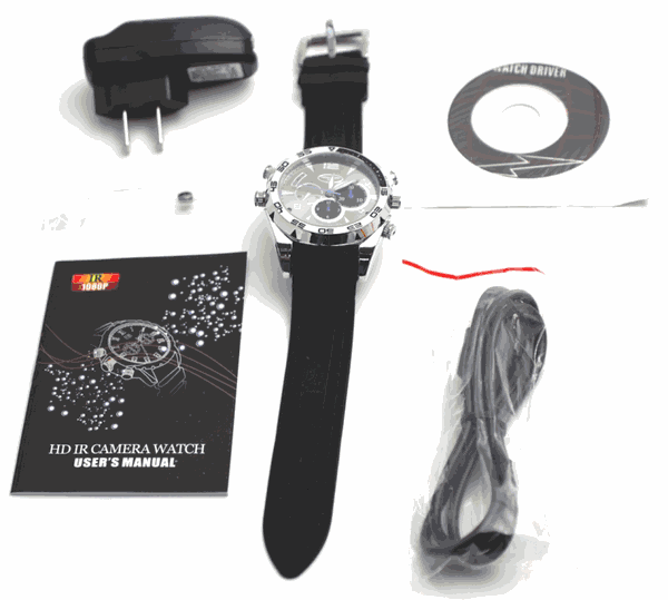 Hidden Camera Nightvision Watch