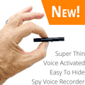 Secretly Record Audio With Our Tiny Digital Audio Spy Recorders