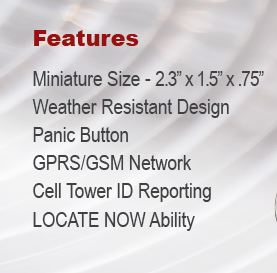 Micro Tracker III Real Time GPS Covert Tracking Device