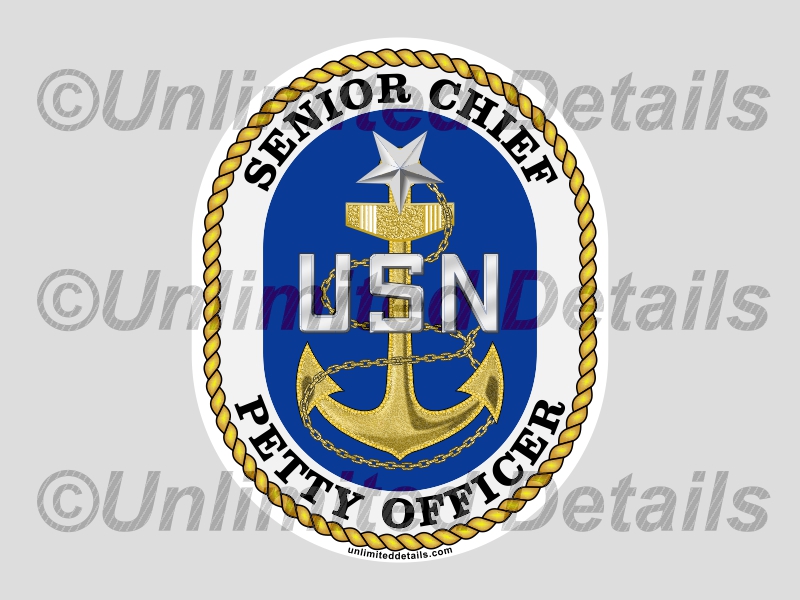 Senior Chief Petty Officer Decal