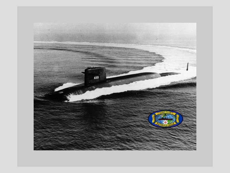 SSBN-633 USS Casimir Pulaski Canvas Art