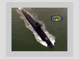 SSBN-633 USS Casimir Pulaski Canvas Art