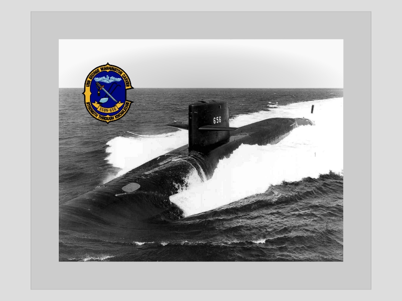 SSBN-656 USS George Washington Carver Canvas Art