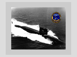 SSBN-656 USS George Washington Carver Canvas Art