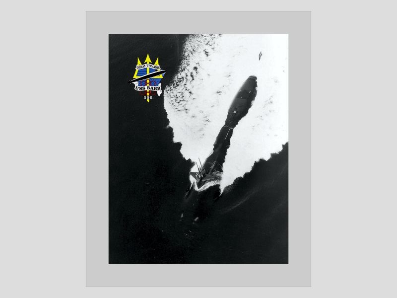 SSN-596 USS Barb Canvas Art