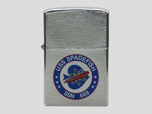 SSN-668 USS Spadefish Insignia Lighter
