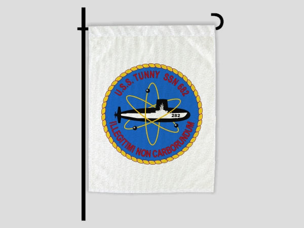 SSN-682 USS Tunny Insignia Flag