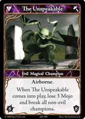 EPIC Tcg Single The Unspeakable Card