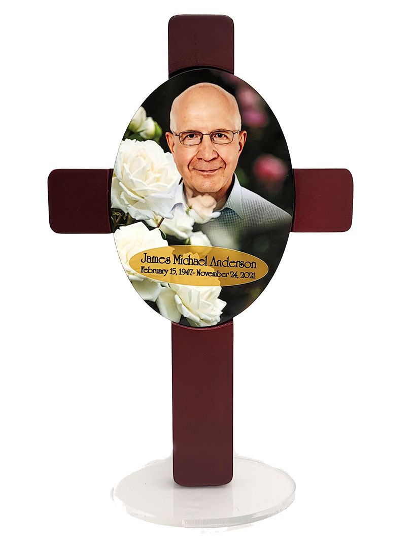 Personalized Memorial Cross