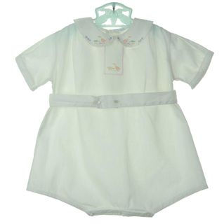 vintage 1930s white cotton romper,1930s heirloom romper for baby boys ...